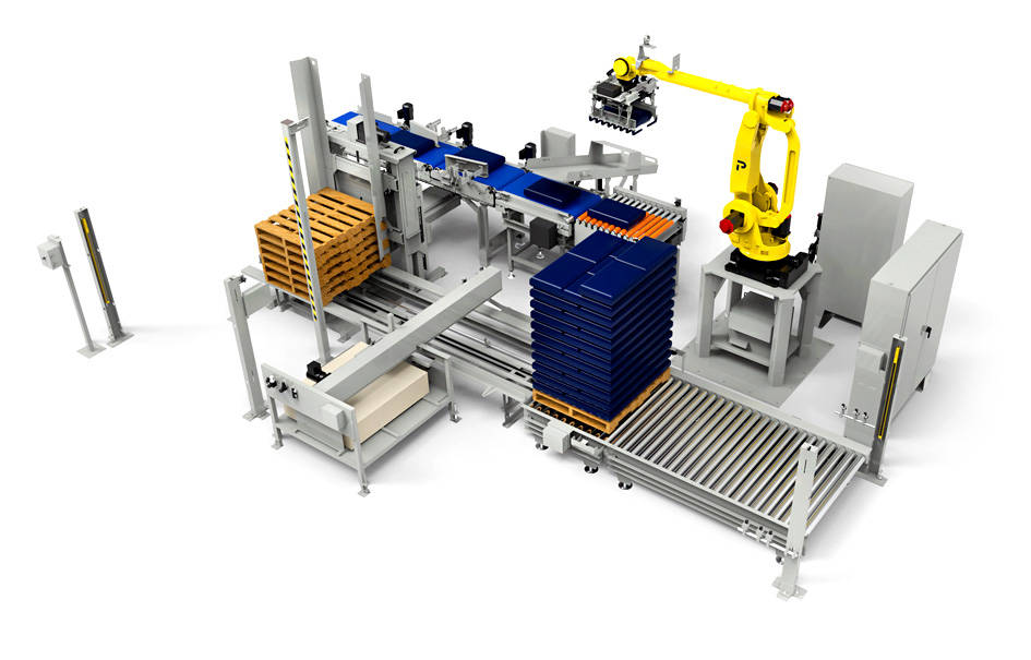 High-performant palletizing robot - Robotic palletizer