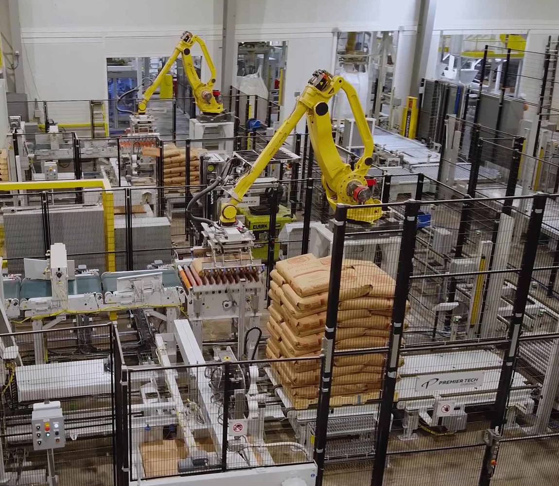 High-performant palletizing robot - Robotic palletizer High-performant palletizing robot - Robotic palletizer